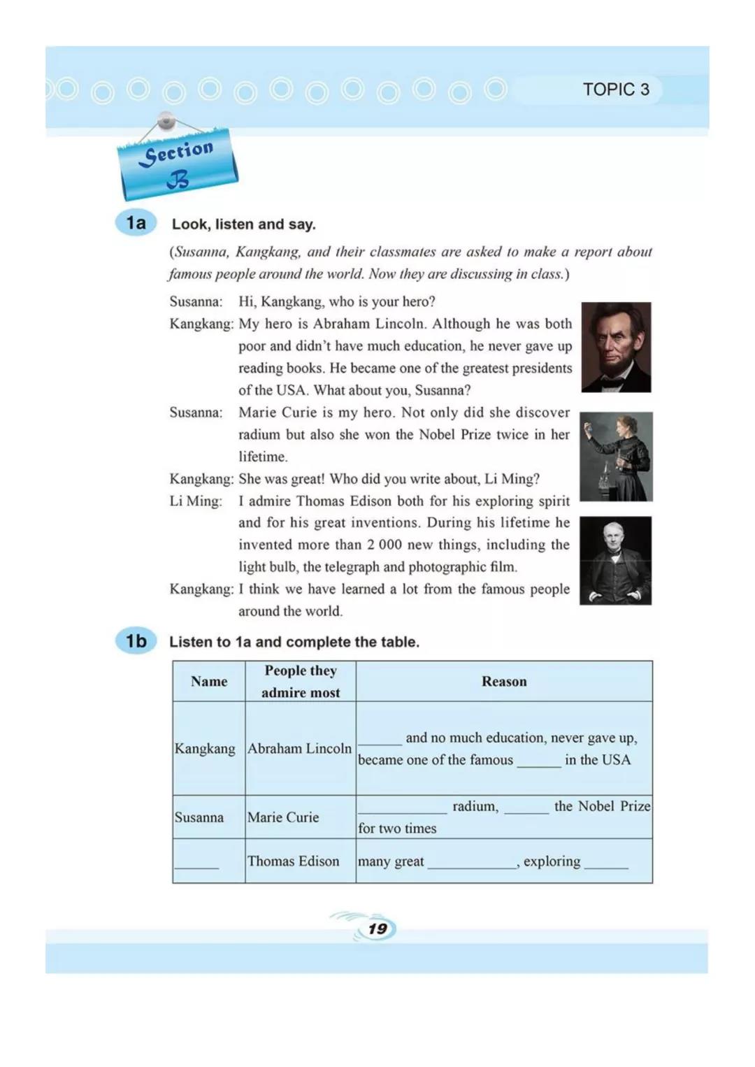 仁爱版初中英语 九年级下册Unit 5 Topic 3课文+单词+朗读+知识梳理+电子课本